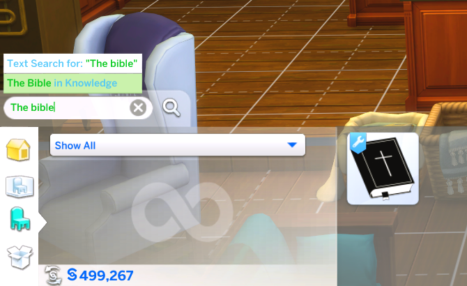Mod The Sims - The Bible [CC] Functional