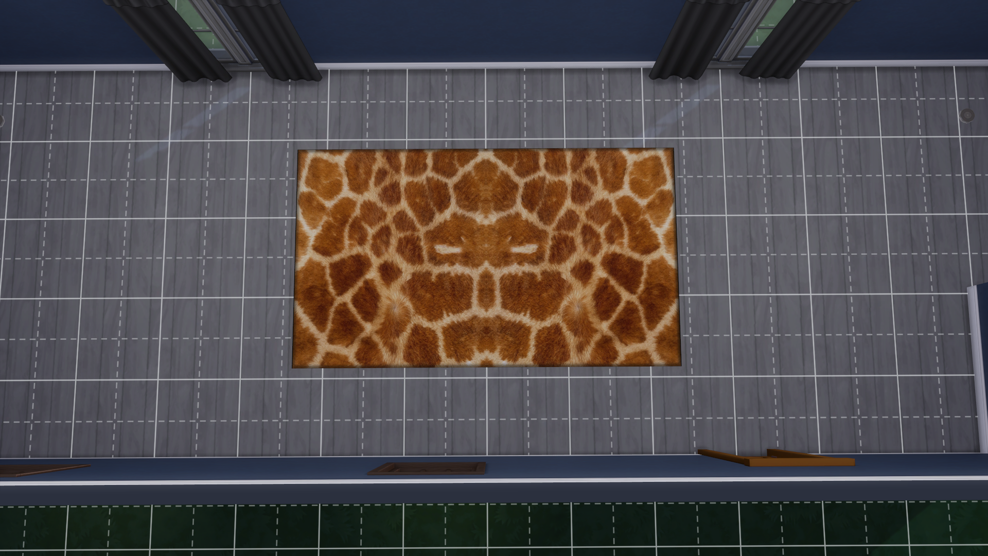 Mod The Sims - Animal Print Rugs