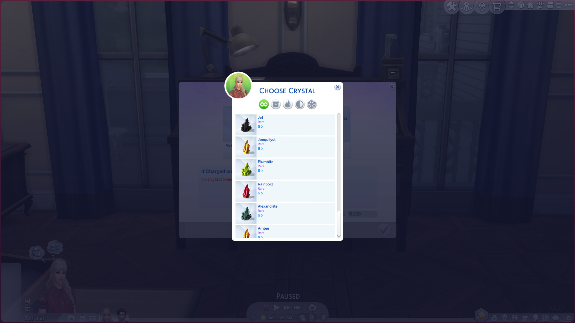 Mod The Sims - Crystal Creations - Rare Materials Unlocked