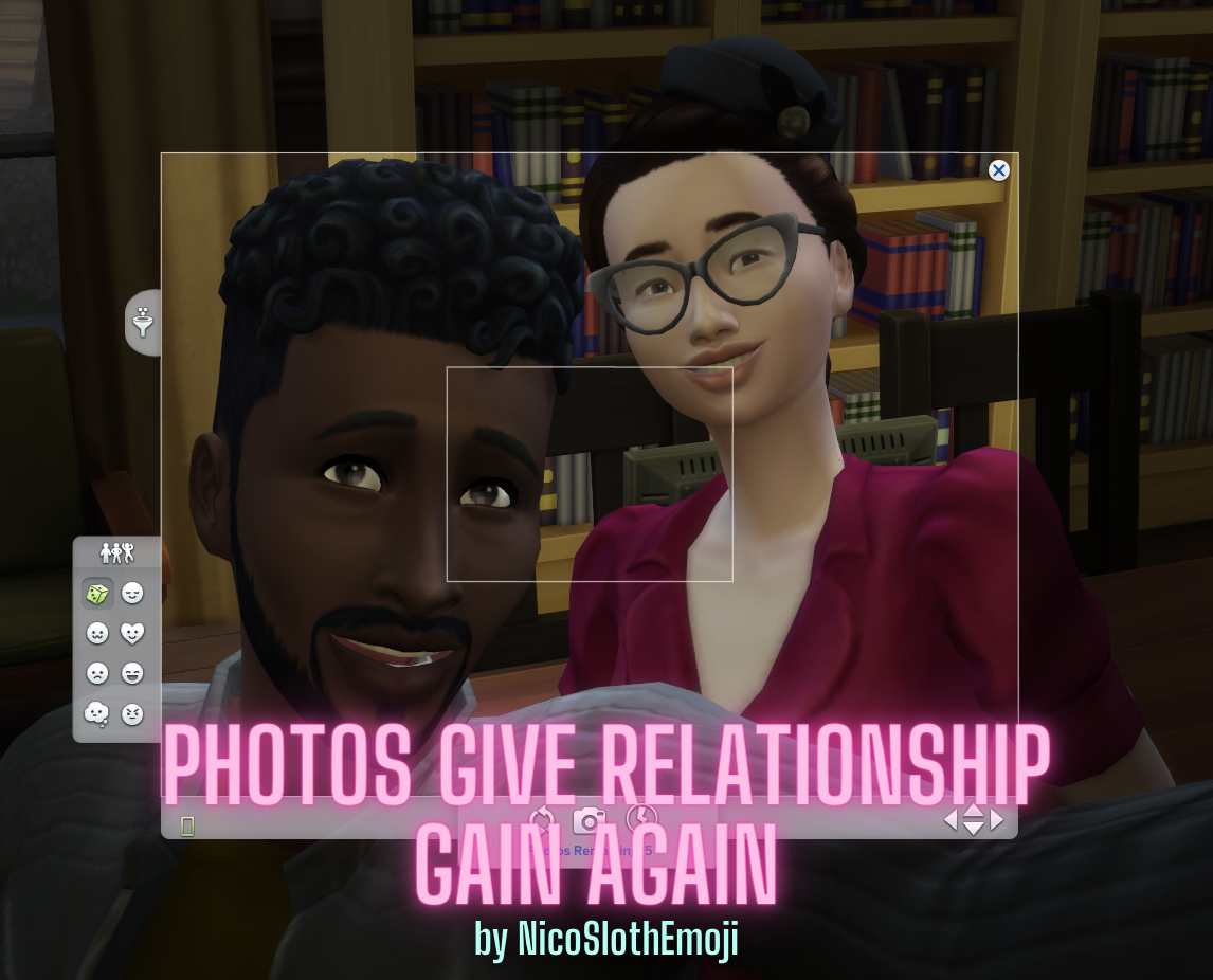 Mod The Sims - Photos Give Relationship Gain Again