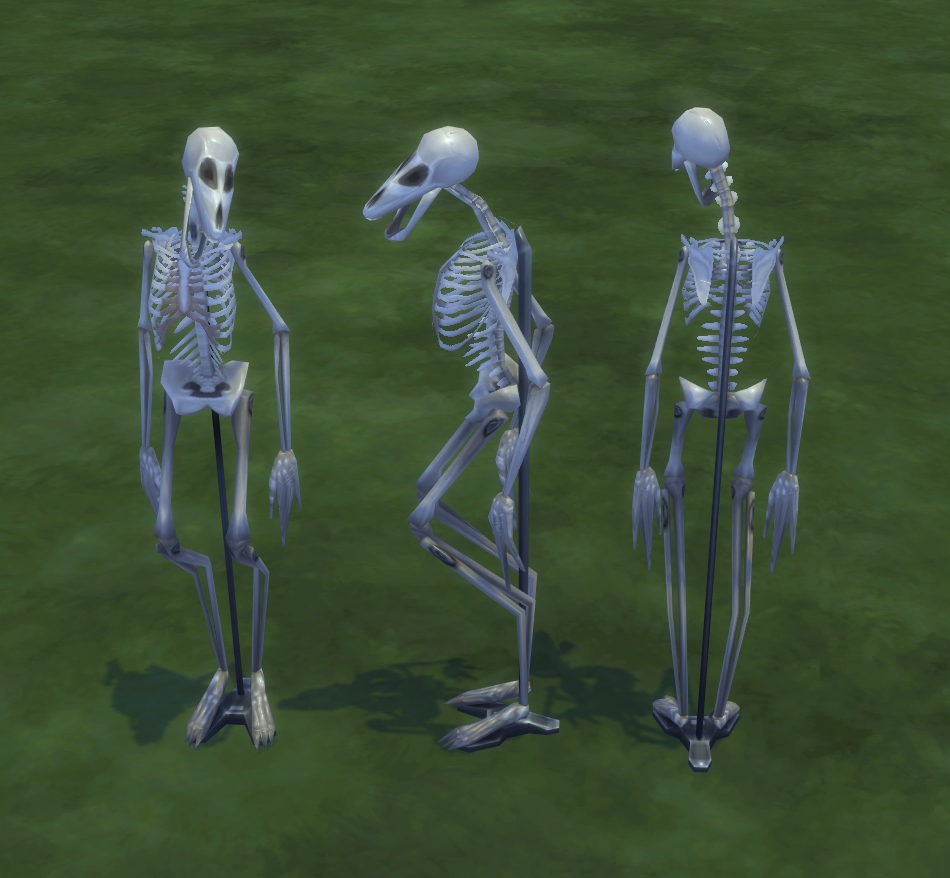 Mod The Sims - Skeletons of some really weird creatures (Merged file ...