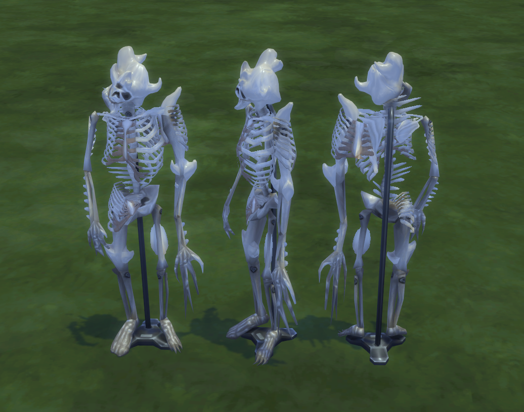 Mod The Sims - Skeletons of some really weird creatures (Merged file ...