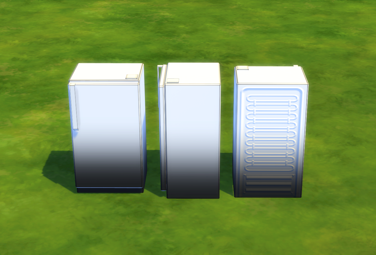 Mod The Sims - Colorful Smaller Fridges