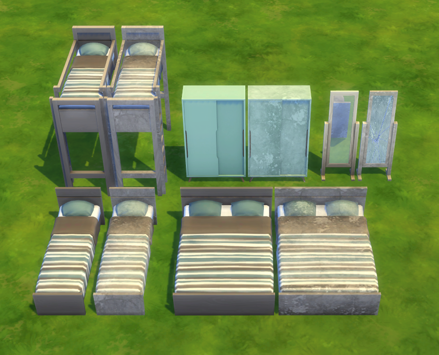 Mod The Sims - Decrepit Bedroom