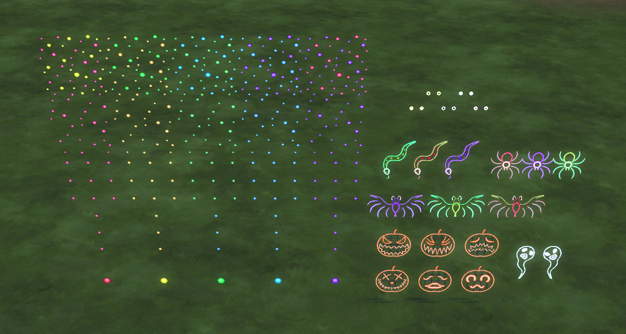 Mod The Sims - Halloween themed neons