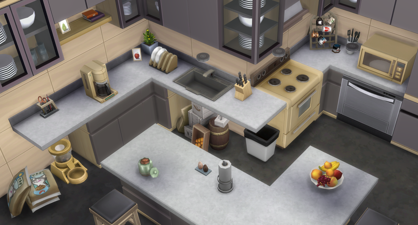 Mod The Sims - All counters but only the countertops