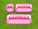 Mod The Sims - "The Fun-Fun Inflatable Set, Part Three" (sofa)