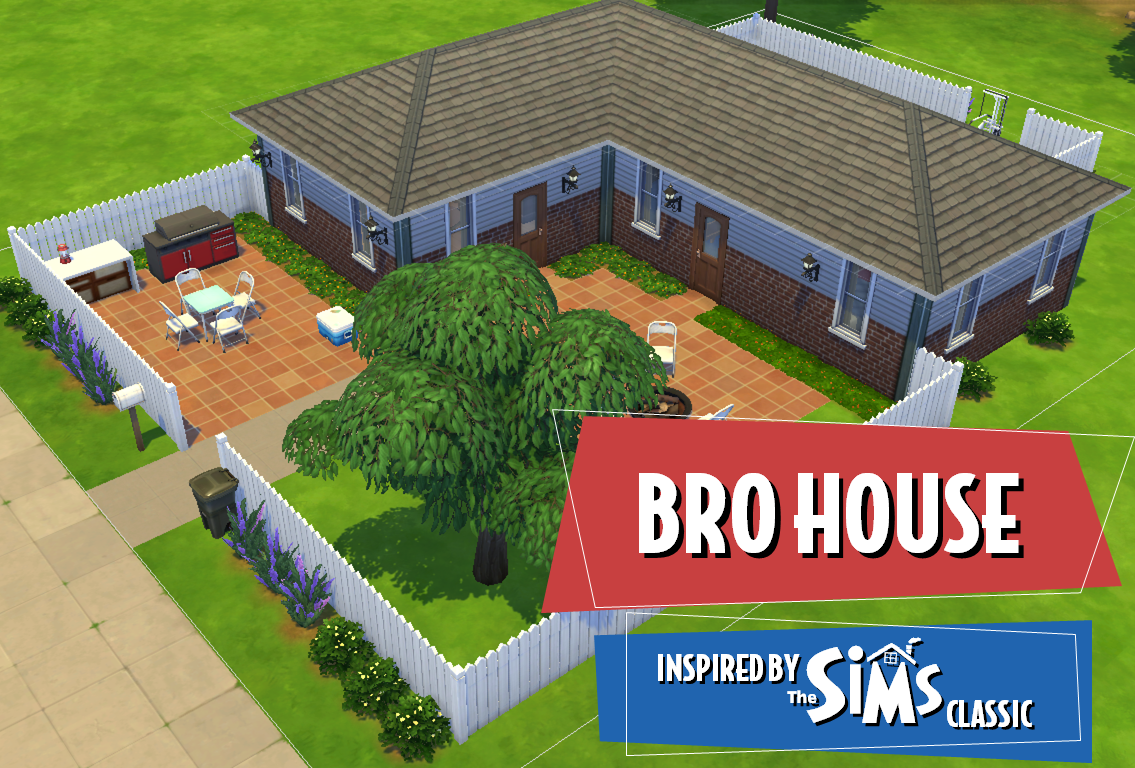 Mod The Sims - Bro House - Inspired by The Sims Classic