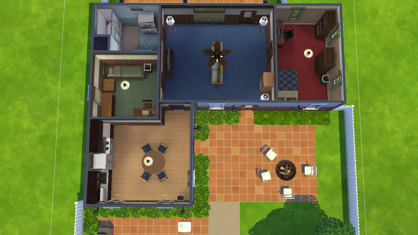 Mod The Sims - Bro House - Inspired by The Sims Classic