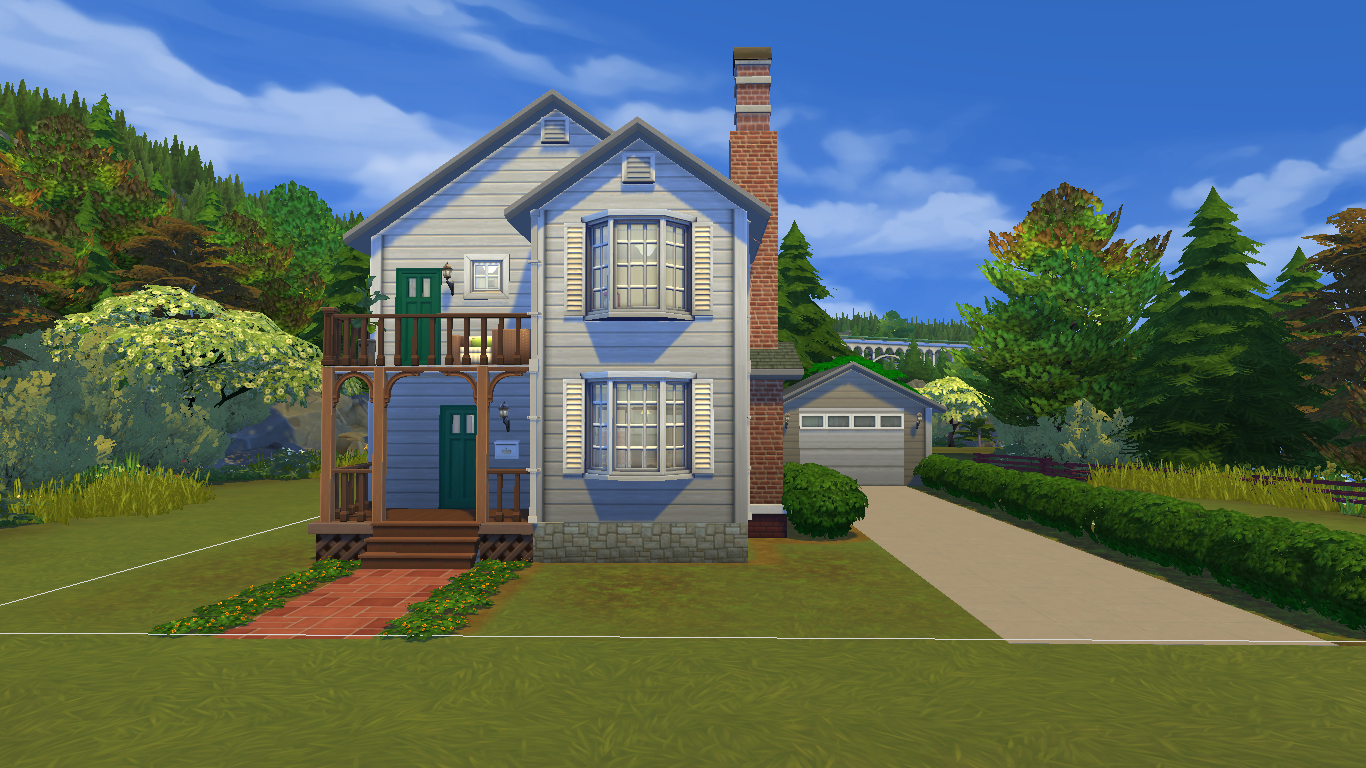 Mod The Sims - The Windelf - Cosy & Charming Family Home