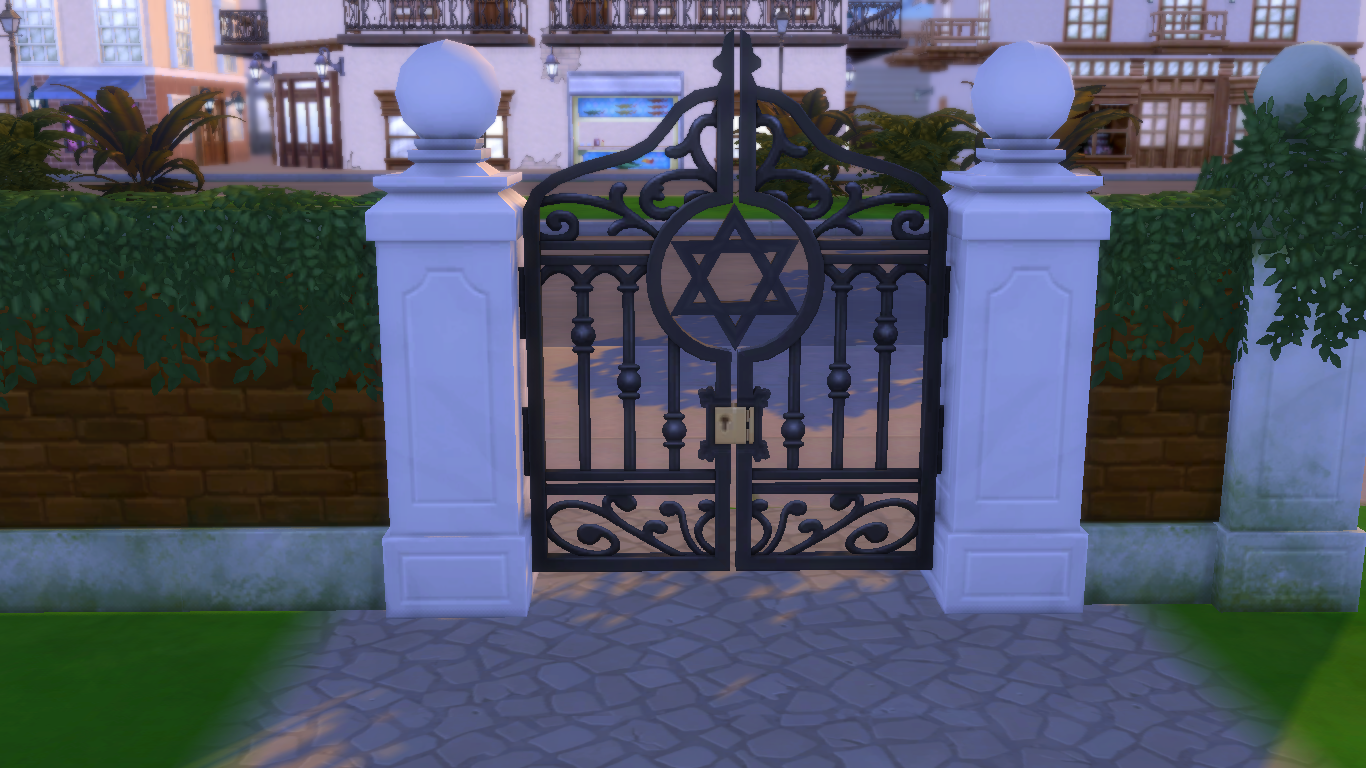 Mod The Sims - Jewish Star of David Gate