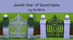 Mod The Sims - Jewish Star of David Gate