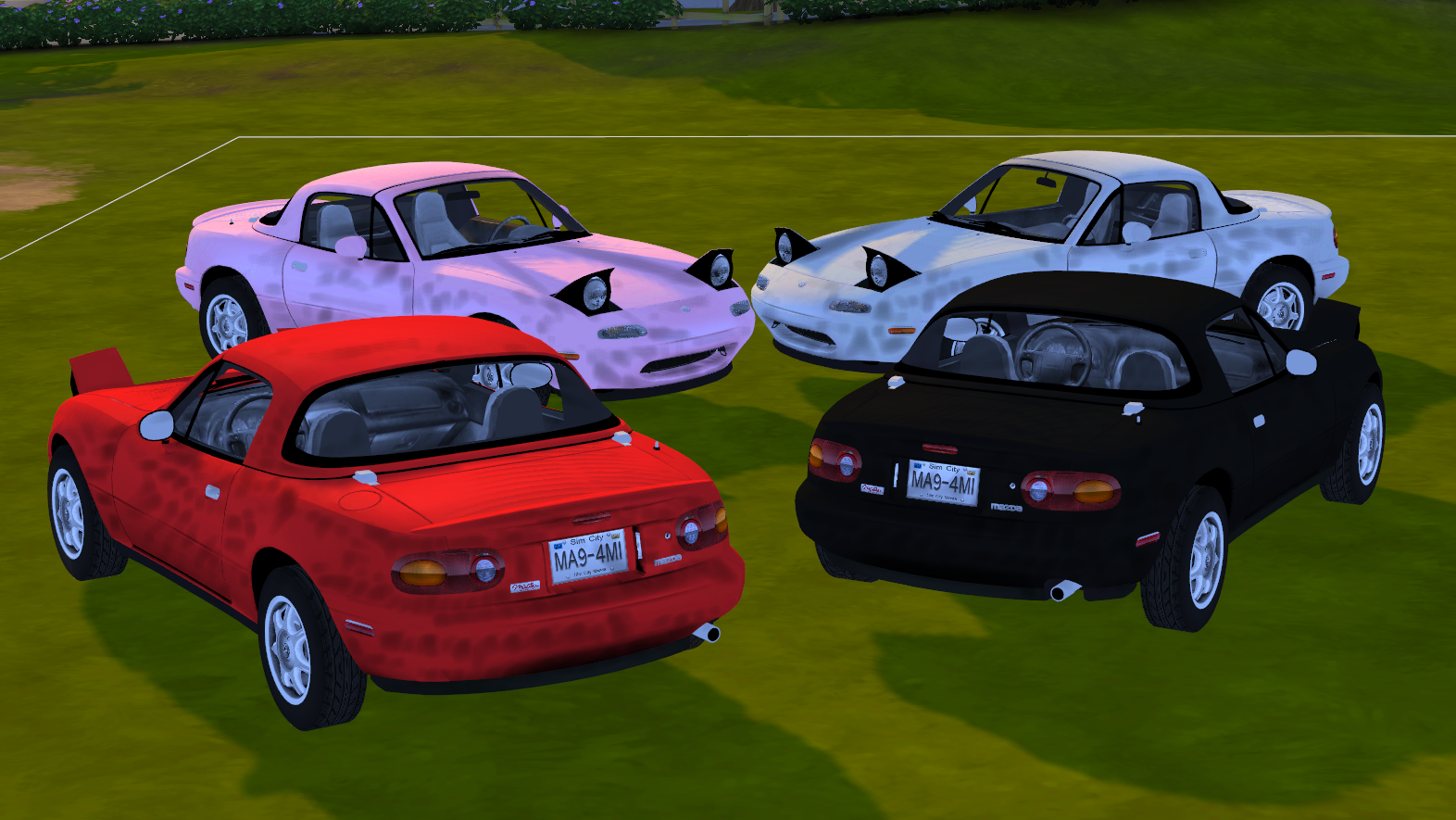 Mod The Sims - MX-5 Mazda Miata NA 1994 (Not Drivable)