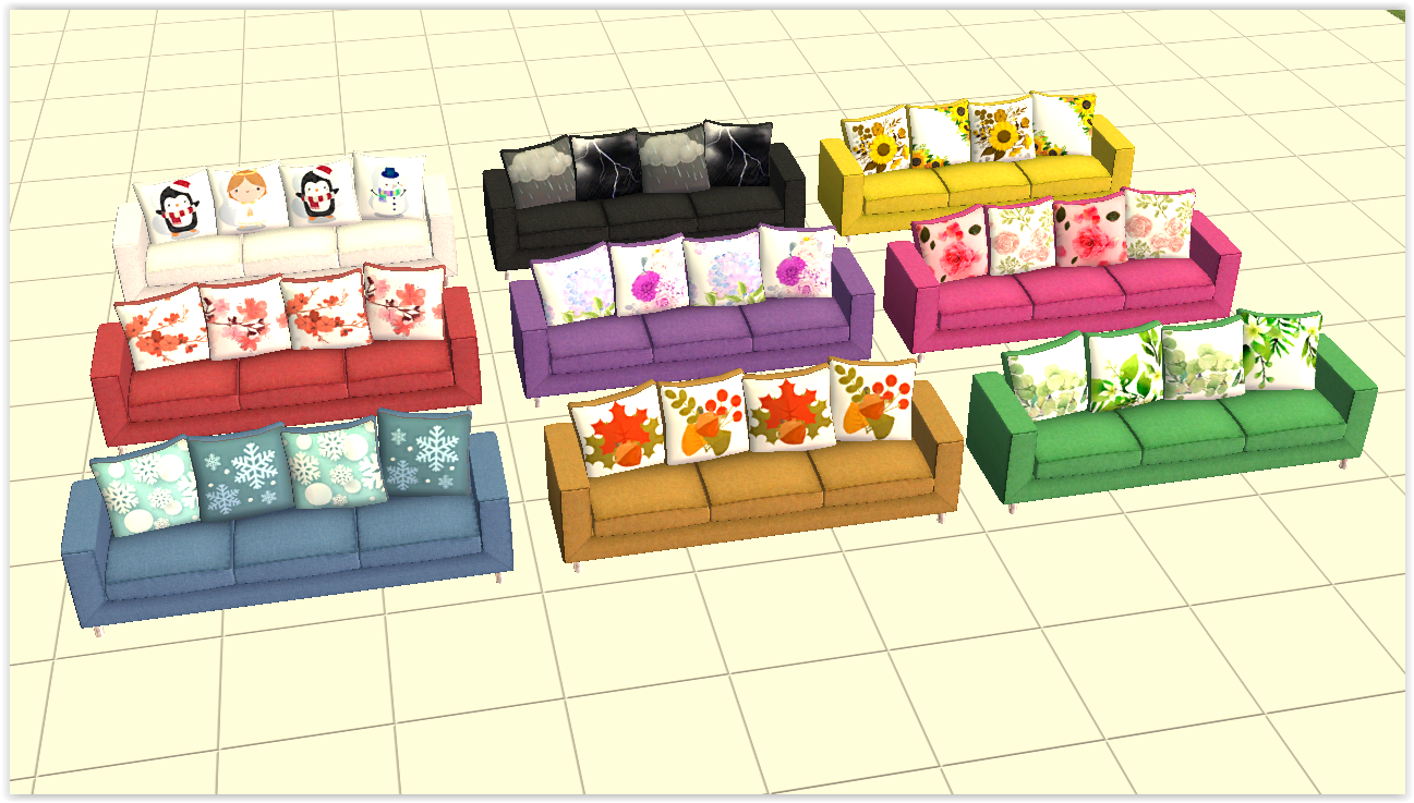 Mod The Sims - Holy Simoly Phoenix Set Recolours