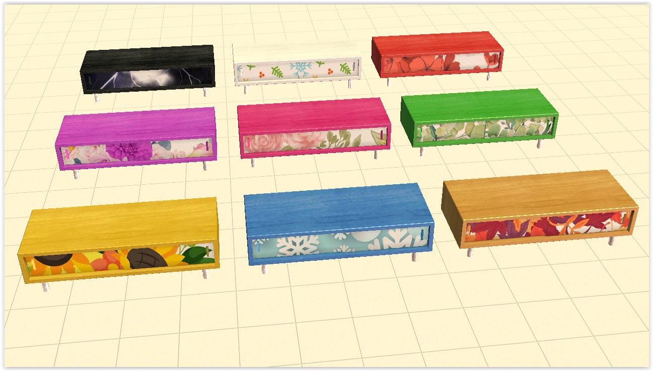 Mod The Sims - Holy Simoly Phoenix Set Recolours