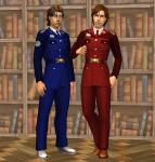Mod The Sims - Blue Heaven Sims-Victoria Sims LBB 4t2 Military Uniform ...