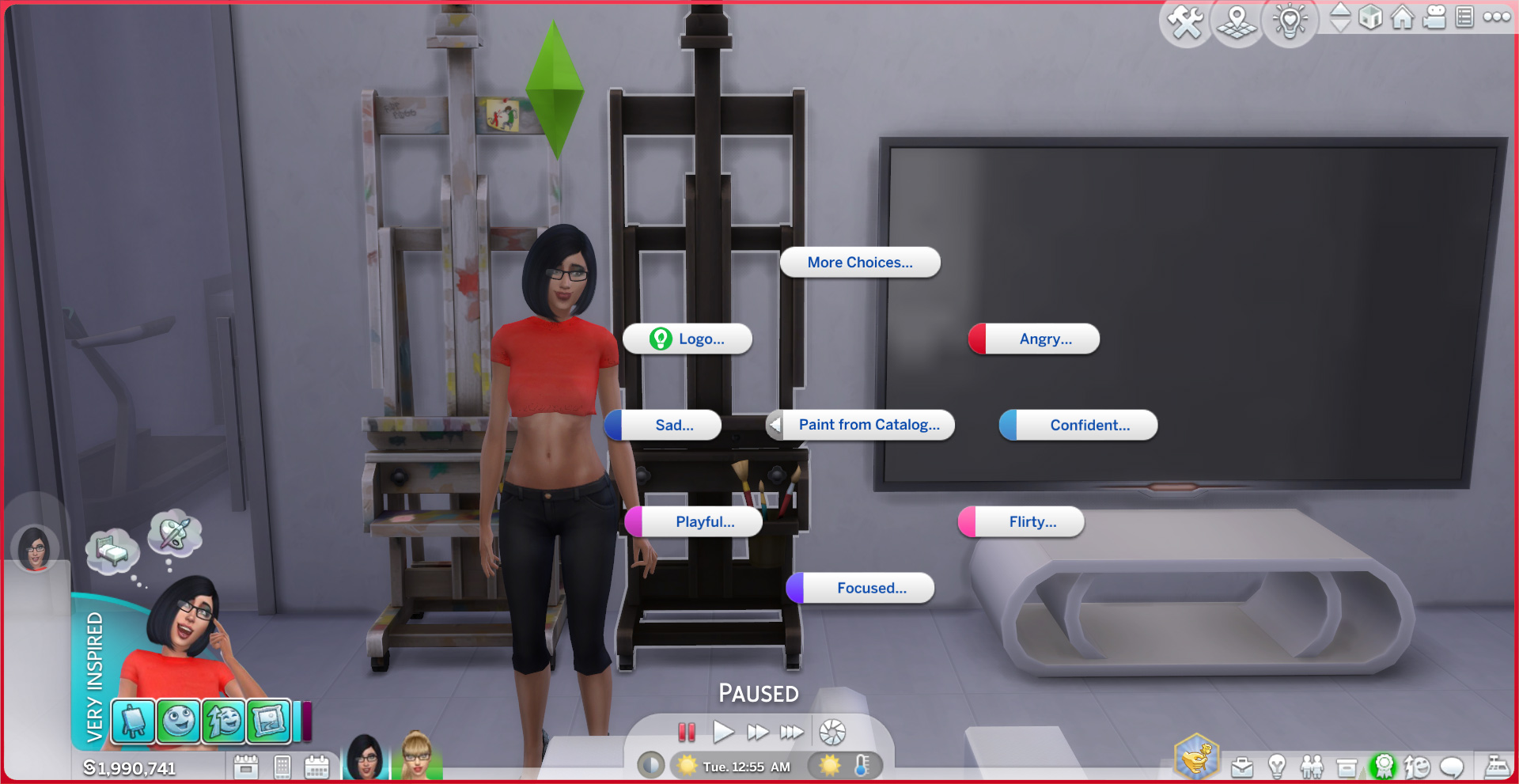 Mod The Sims - Easel Art Catalog