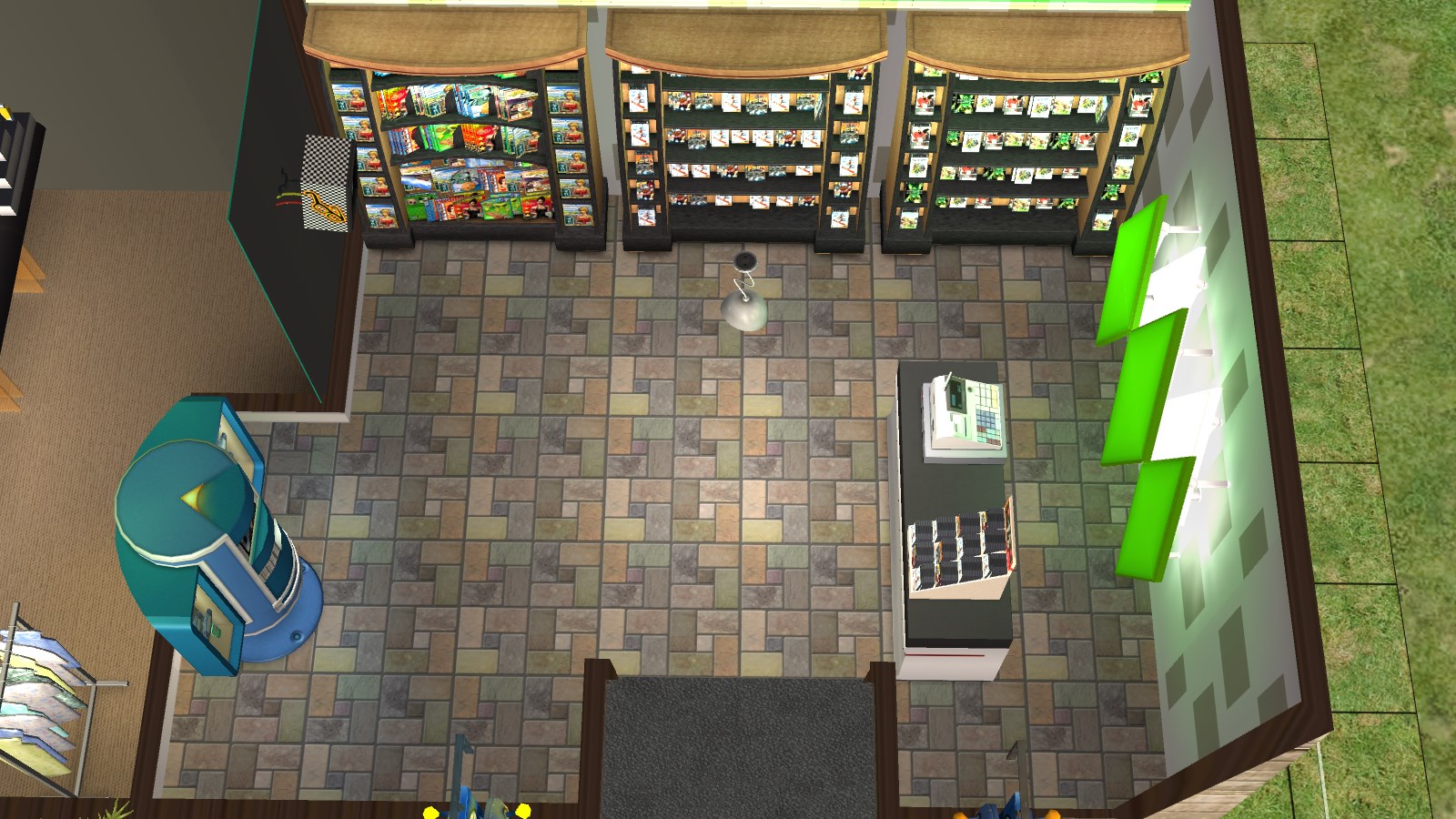 Mod The Sims - Townhouse Shops - 4 different stores