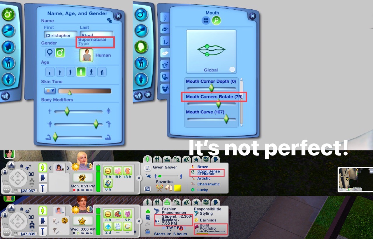 Mod The Sims - Bigger Font Size