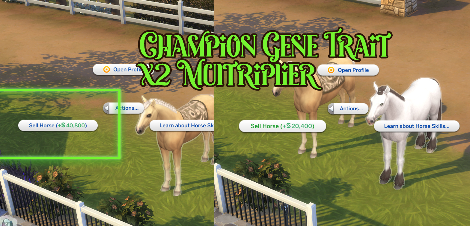 Mod The Sims - Better Champion Gene Trait