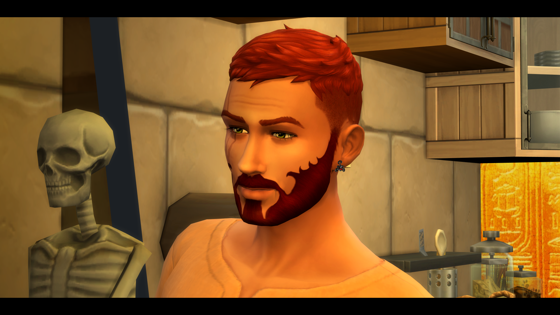 Mod The Sims - Scorpio Earrings