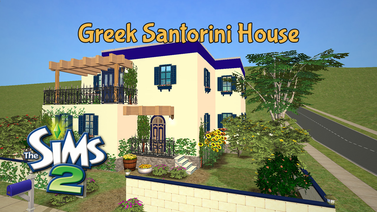 Mod The Sims - Greek Santorini House
