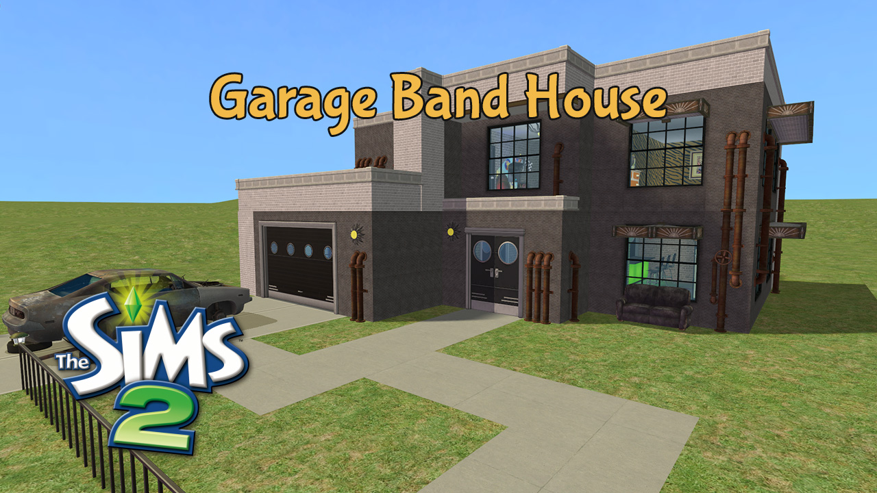 Mod The Sims - Garage Band House