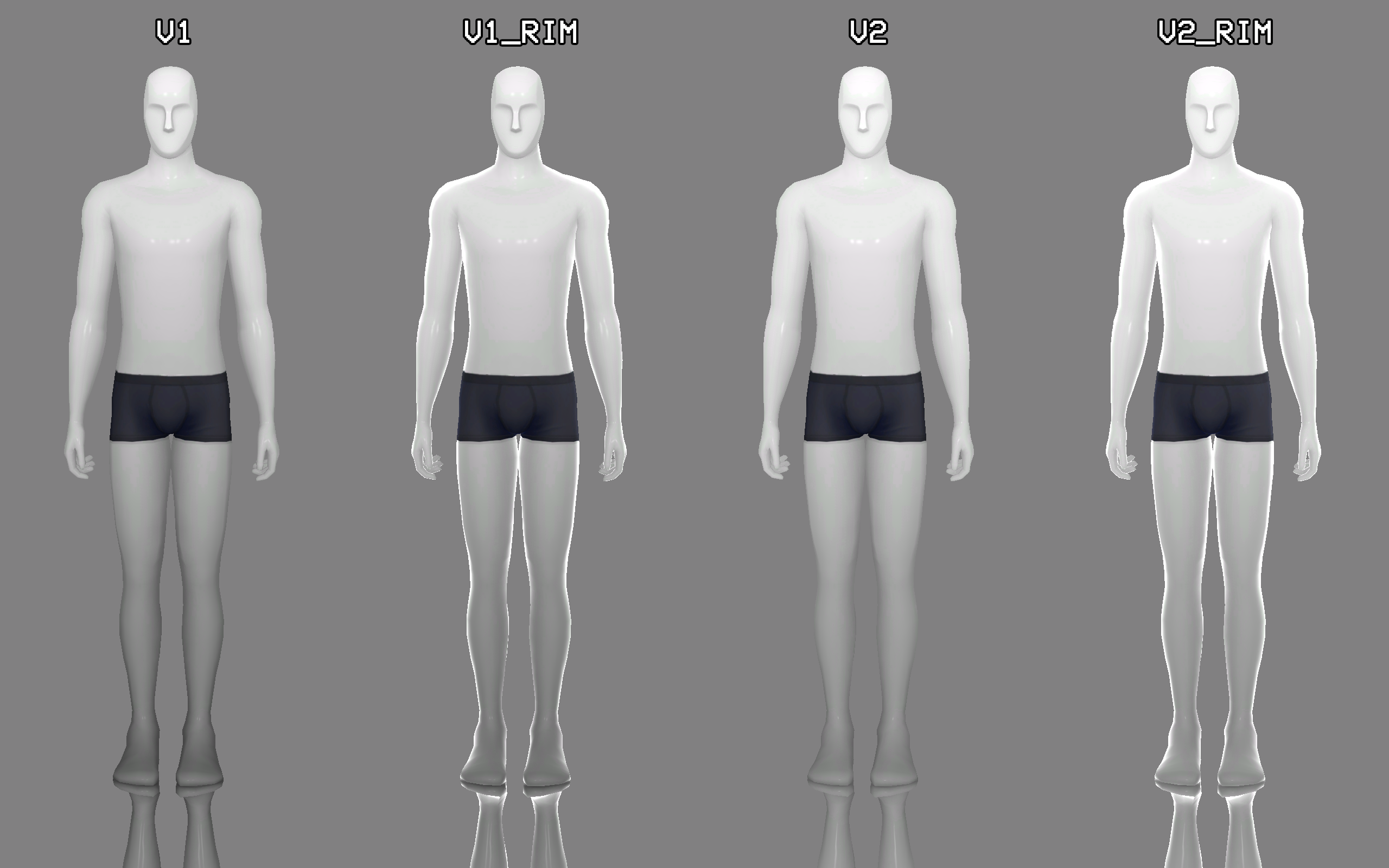 Mod The Sims - CAS Background & CAS Lighting Set - Reflection & FrontGlo