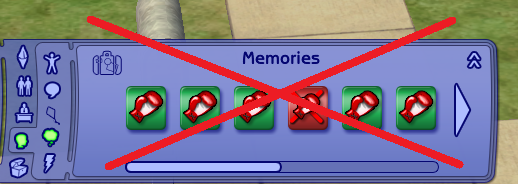 Mod The Sims - No Memories of WInning or Losing Fights