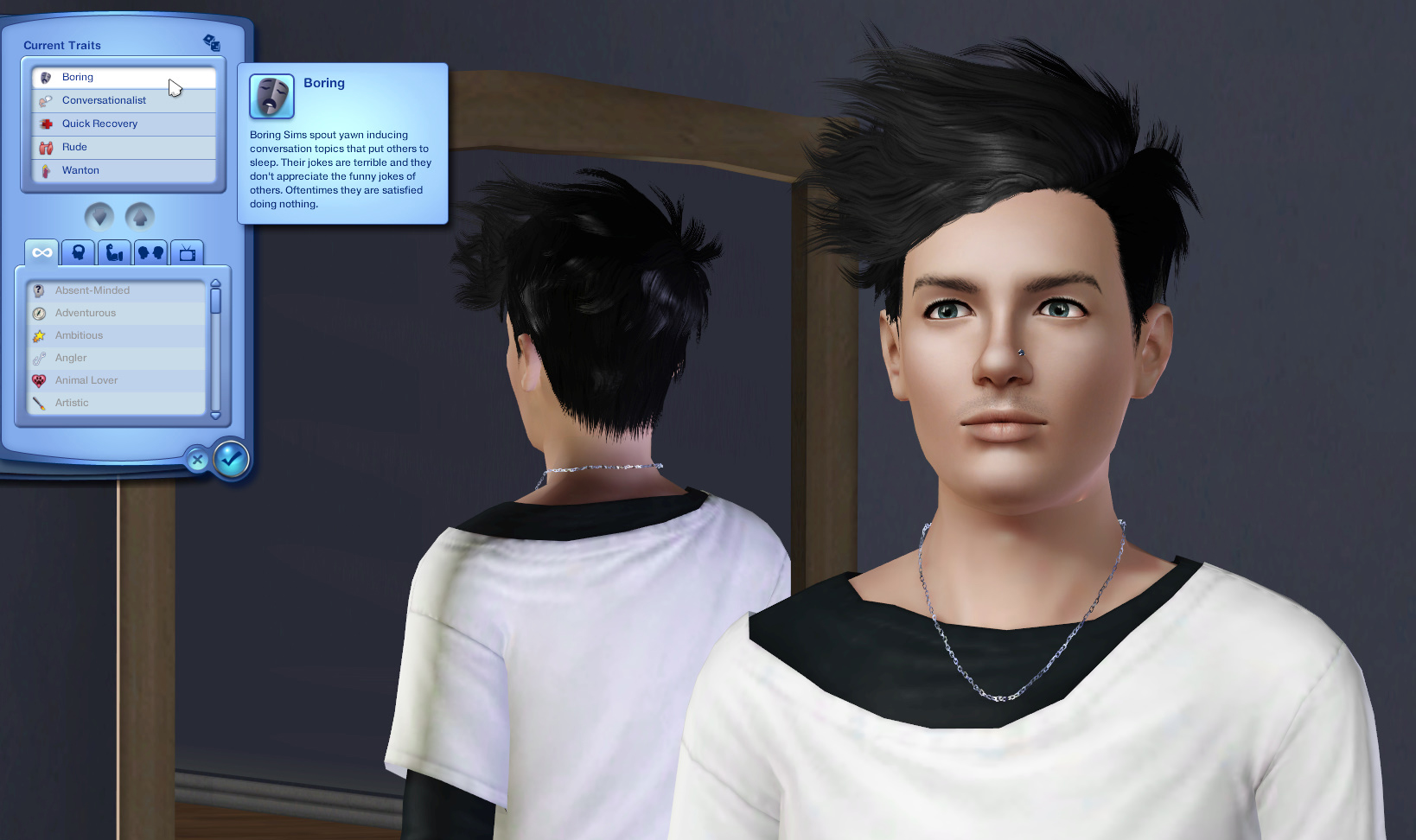 Mod The Sims - Removed Traits Restored! (sort of; READ DESCRIPTION)