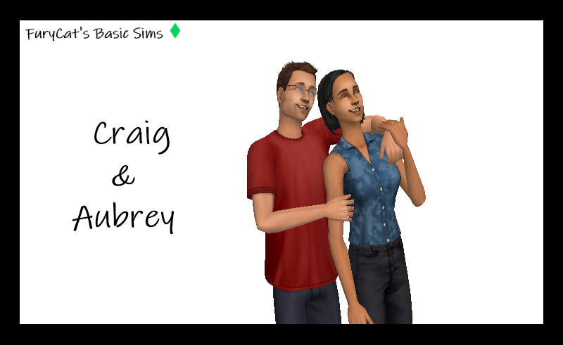 Mod The Sims - FuryCat's Basic Sims - Craig & Aubrey