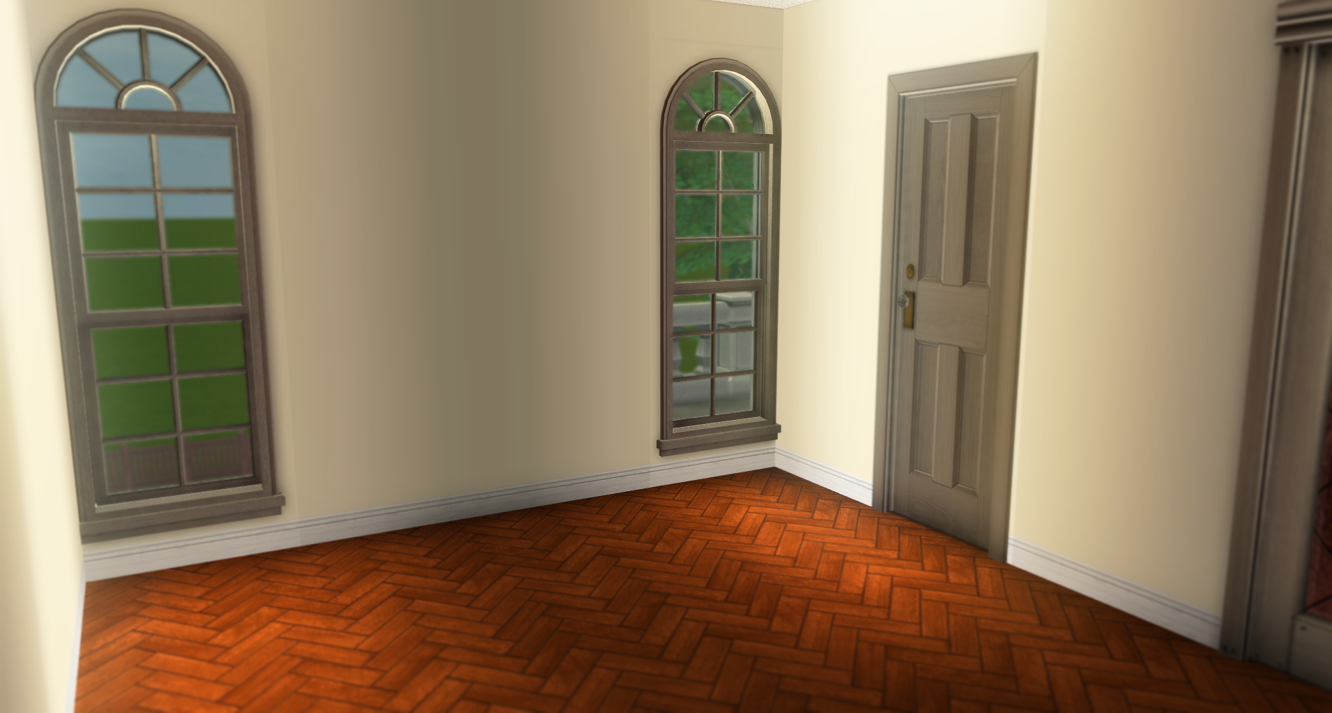 Mod The Sims - Pink Balcony [CC-FREE] 2 BR - 2 BA | UNFURNISHED