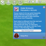 Mod The Sims - Leftover Infant Traits Mod