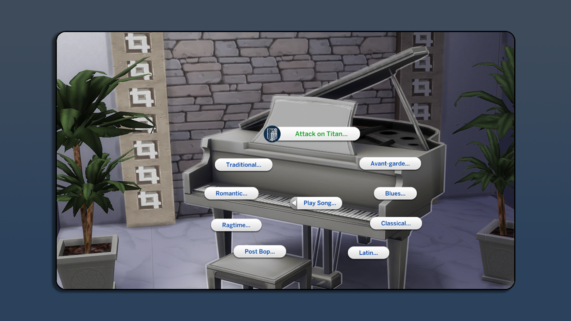 Mod The Sims - Attack on Titan songs on piano!