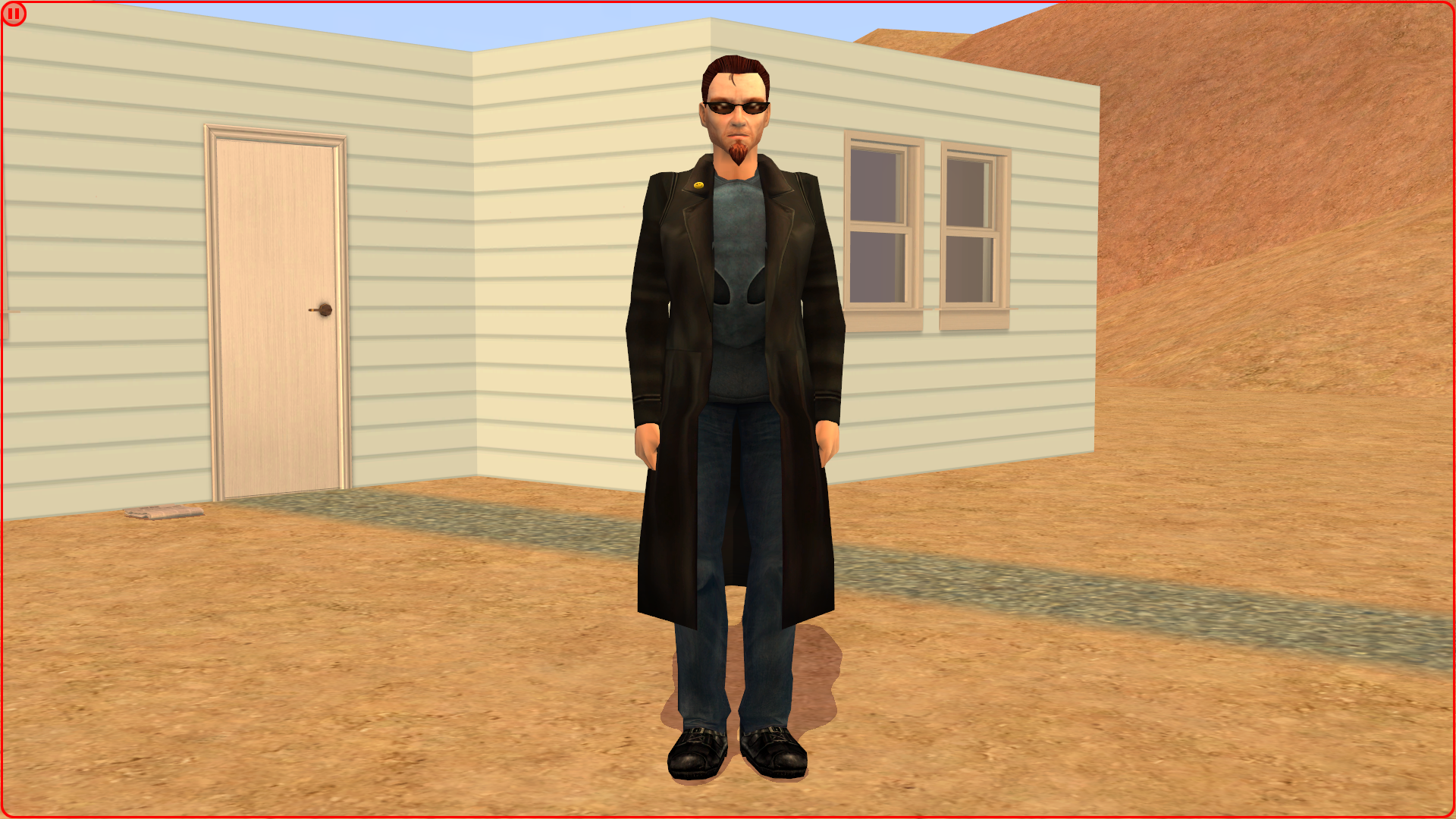 Mod The Sims - The Postal Dude from Postal 2