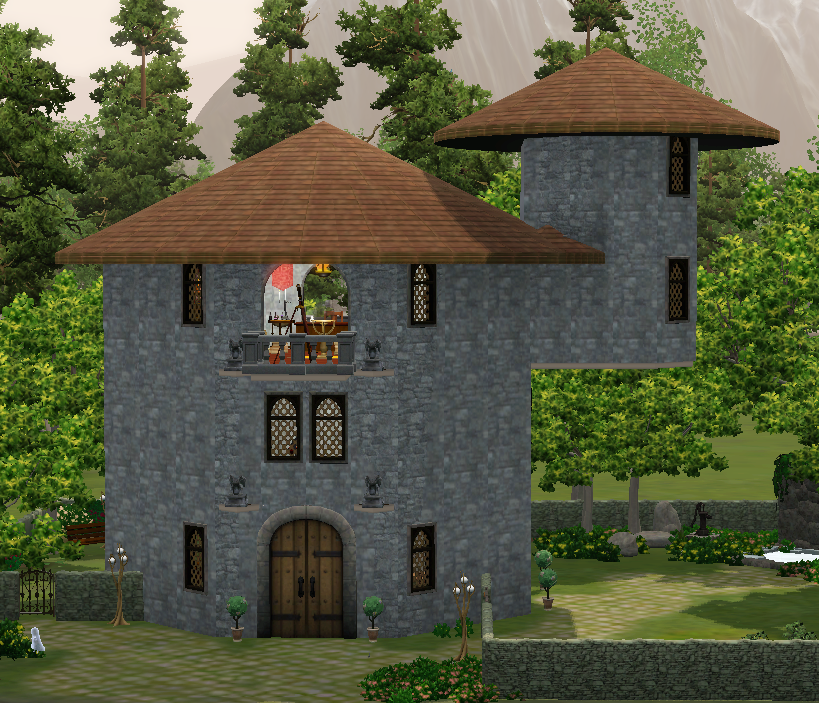 Mod The Sims - Wizard Tower with Tomb Adventure (No CC, No Store)