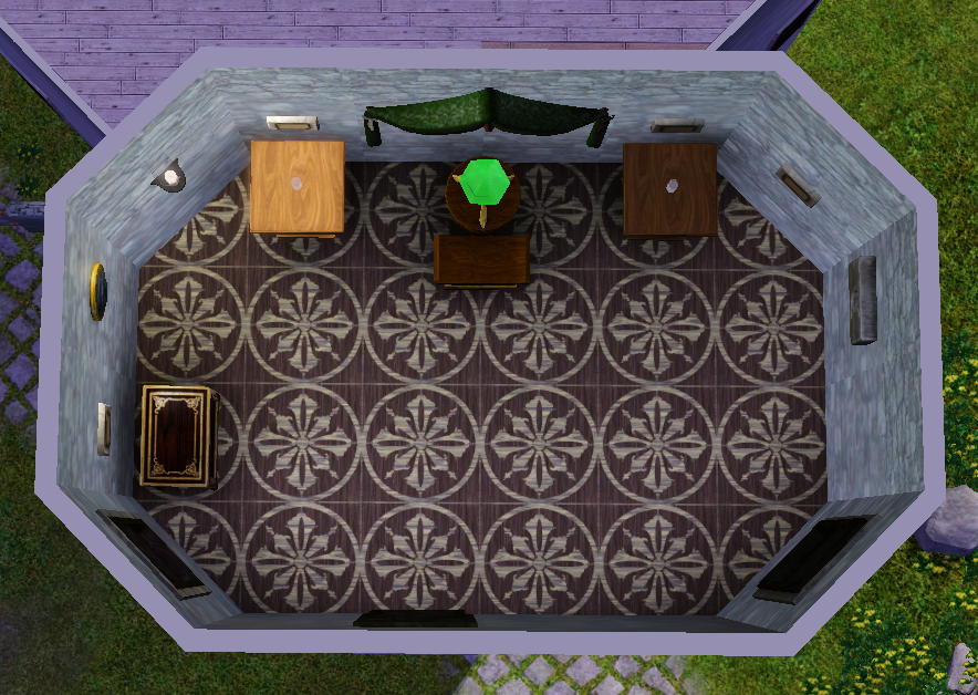 Mod The Sims - Wizard Tower with Tomb Adventure (No CC, No Store)