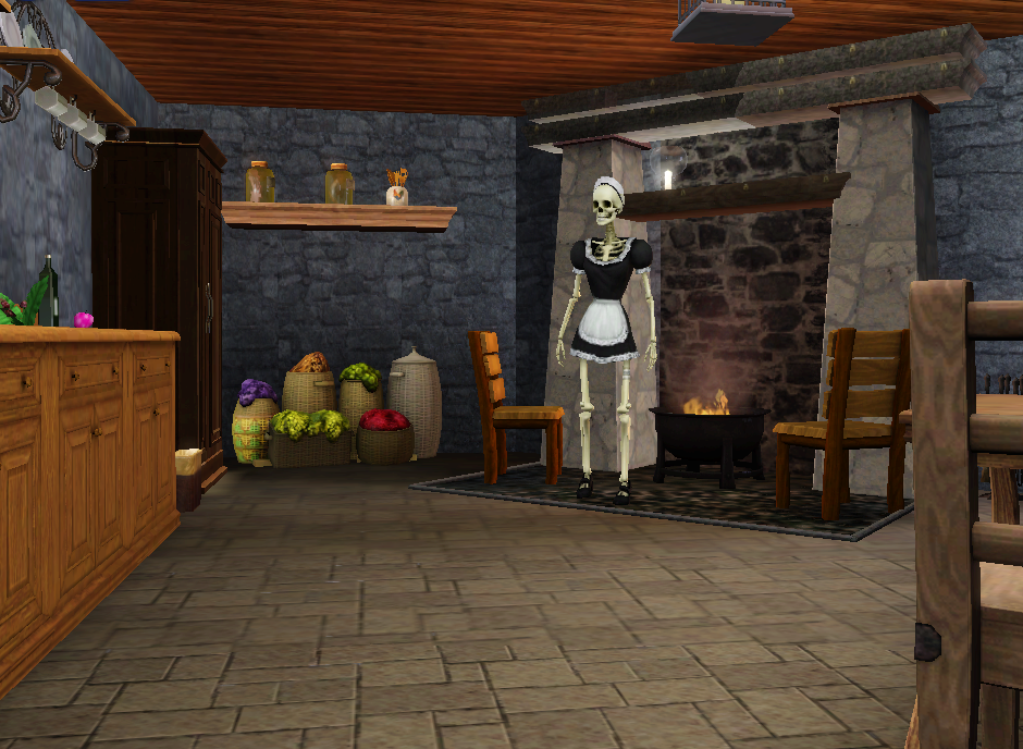 Mod The Sims - Wizard Tower with Tomb Adventure (No CC, No Store)