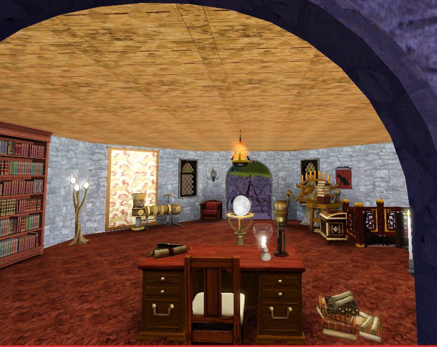 Mod The Sims - Wizard Tower with Tomb Adventure (No CC, No Store)