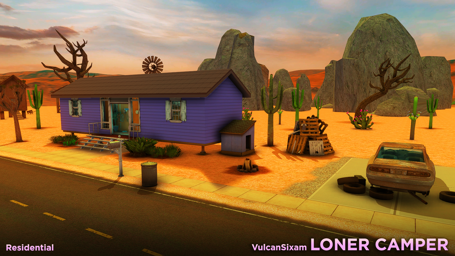 Mod The Sims - Loner Camper [no cc]
