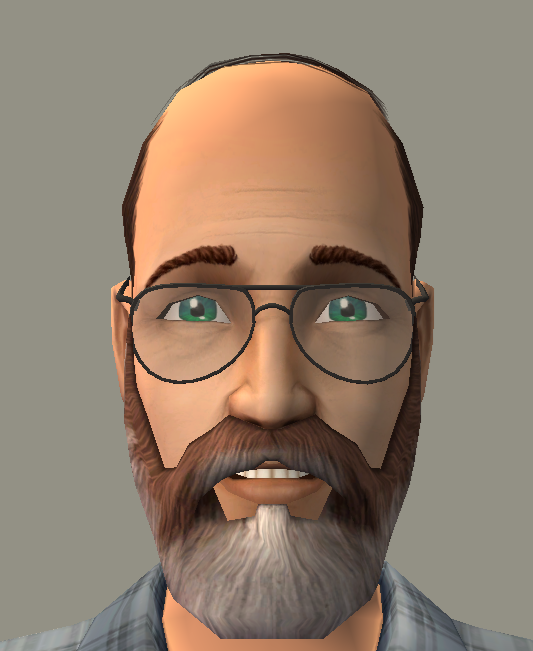 Mod The Sims - Embracing age, facial hair recolor