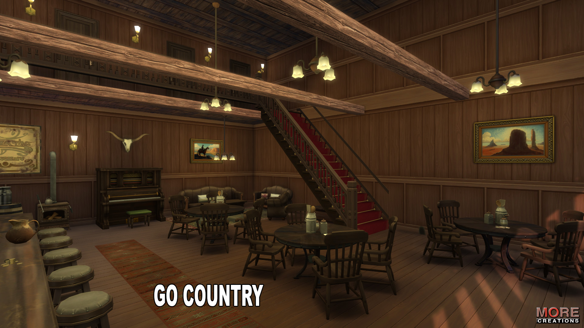 Mod The Sims - 4 types of ceiling beams