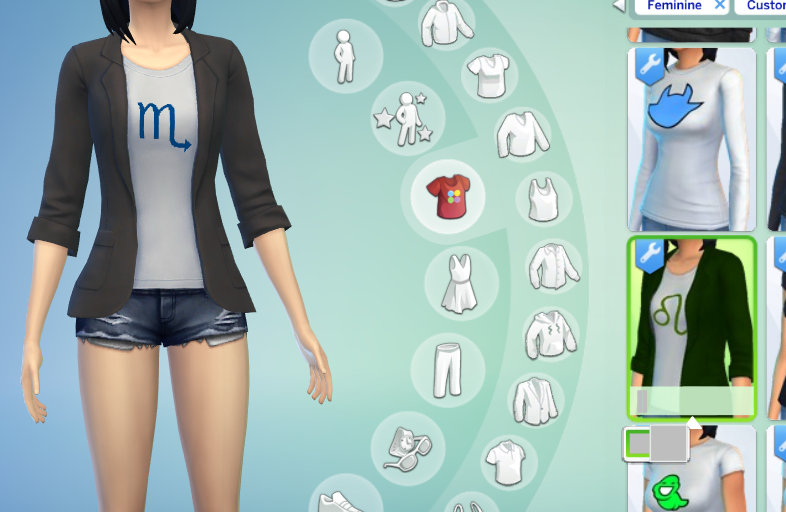 Mod The Sims - Homestuck Troll Shirts