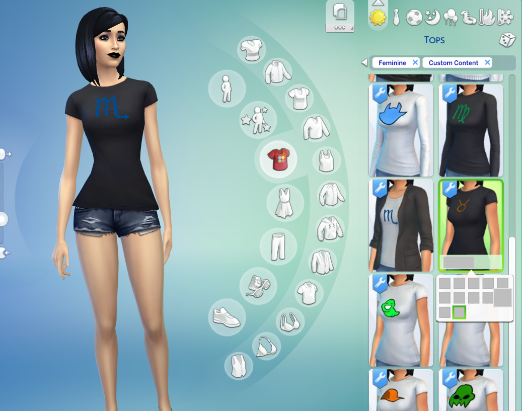 Mod The Sims - Homestuck Troll Shirts