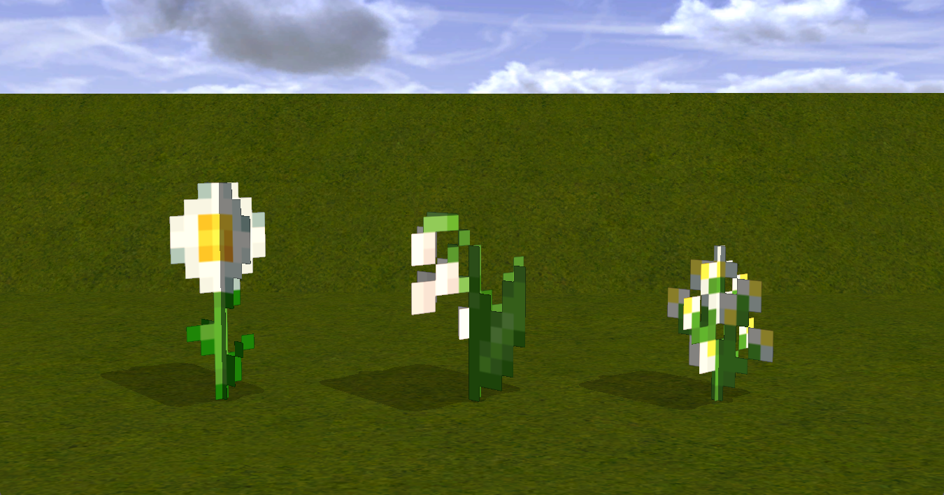 Mod The Sims - Minecraft: 15 Small Flowers!