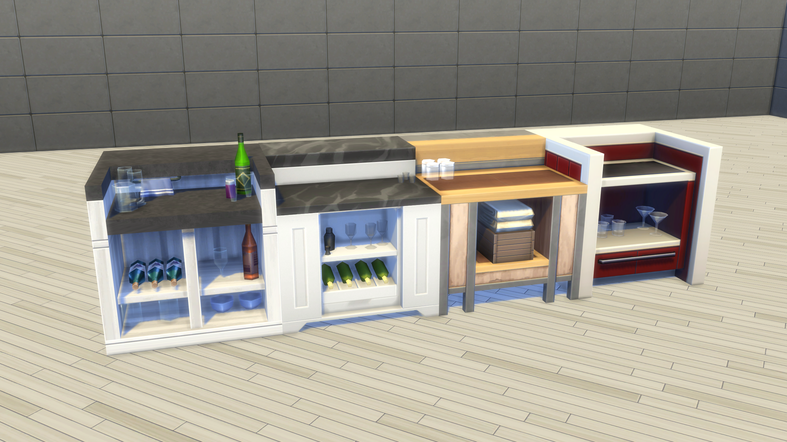 Mod The Sims - Single Tile Bars