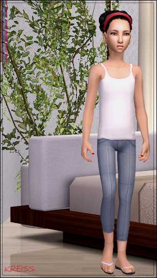 Mod The Sims - 2 stylish outfits for girls