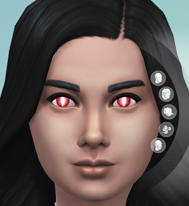 Mod The Sims - [Sims 4] Red glowing eyes