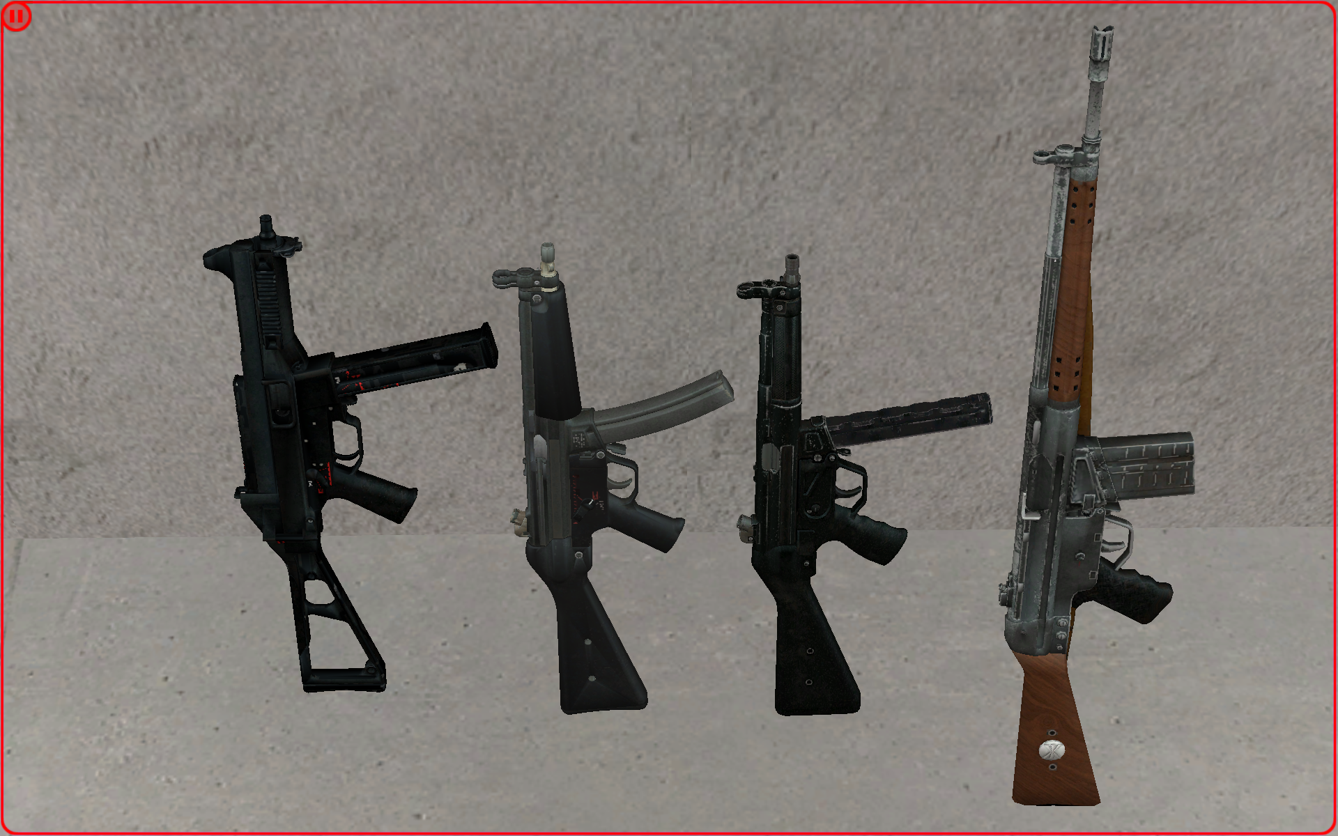 Mod The Sims - H&K Gun Pack (MP5, UMP45, G3)