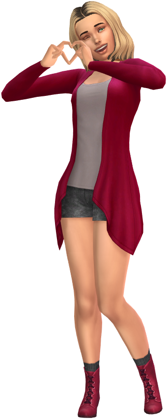 Mod The Sims - 11 Base Game Custom Styled Looks for Women PT2